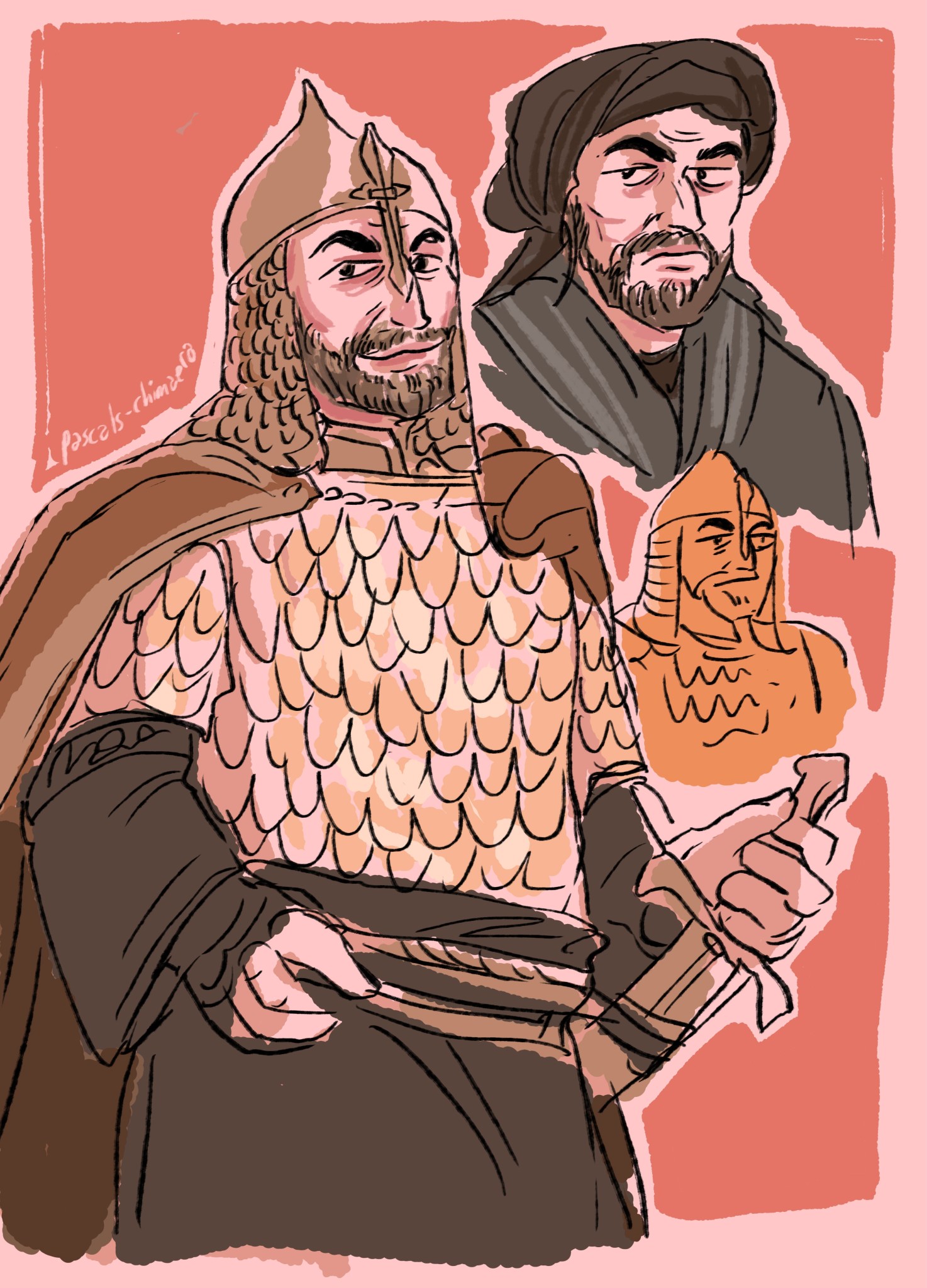 Saladin: An illustration project and search for a historical portrait ...